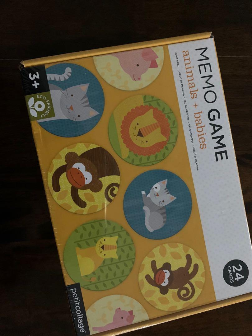 Petit Collage Memory Game, Hobbies & Toys, Toys & Games on Carousell