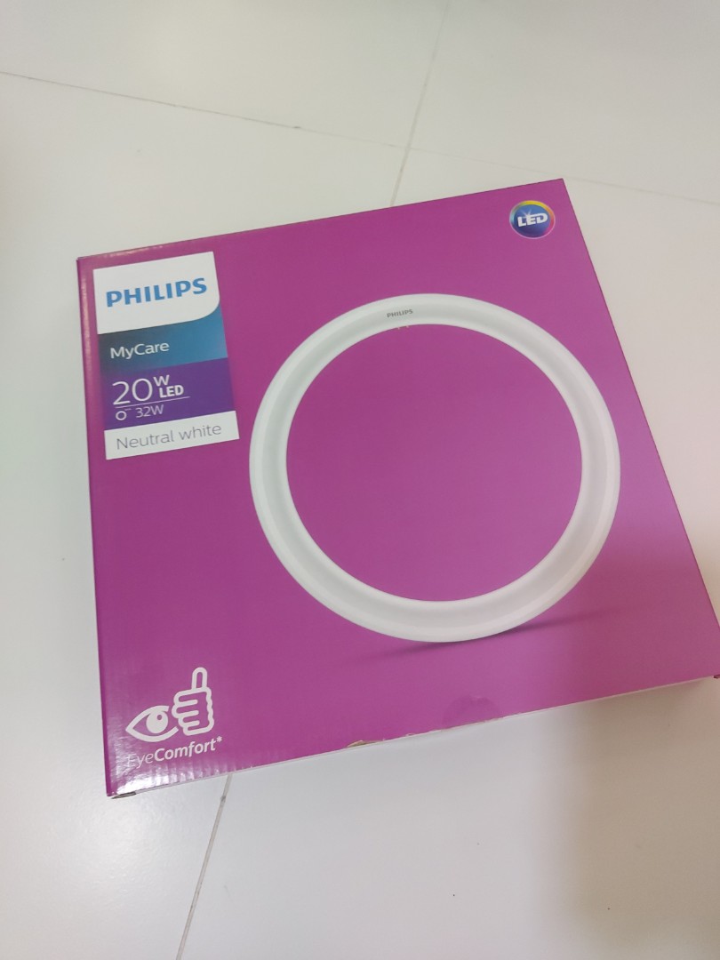 Philips LED Circular 20W light, Furniture & Home Living, Lighting ...