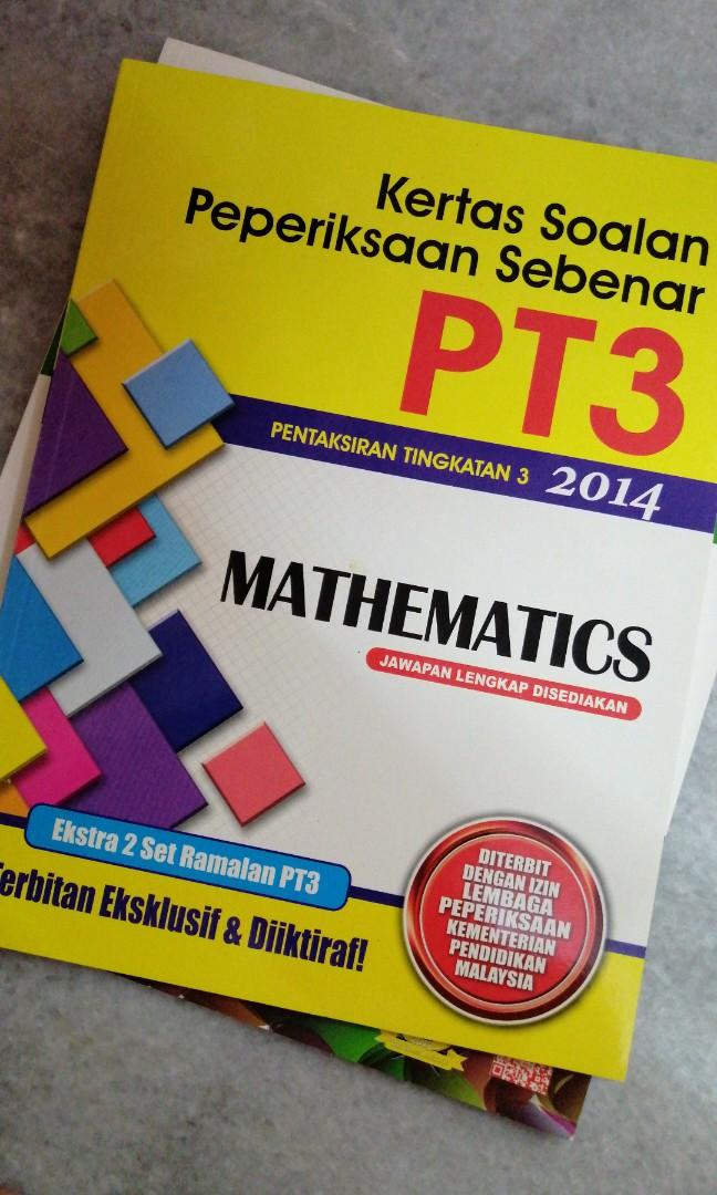 PT3 MATHS EXERCISE BOOKS, Hobbies & Toys, Books & Magazines, Textbooks ...