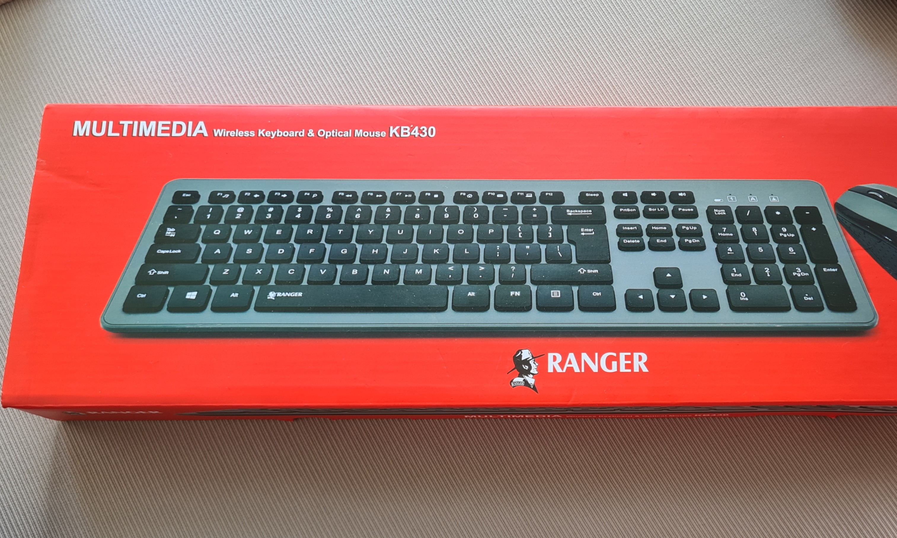 Ranger wireless keyboard + mouse BNIB, Computers & Tech, Parts ...
