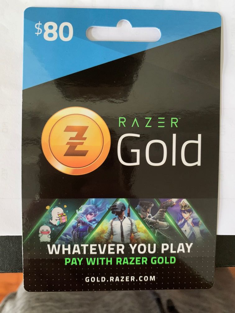 Razer gold gift card, Video Gaming, Video Games, Others on Carousell