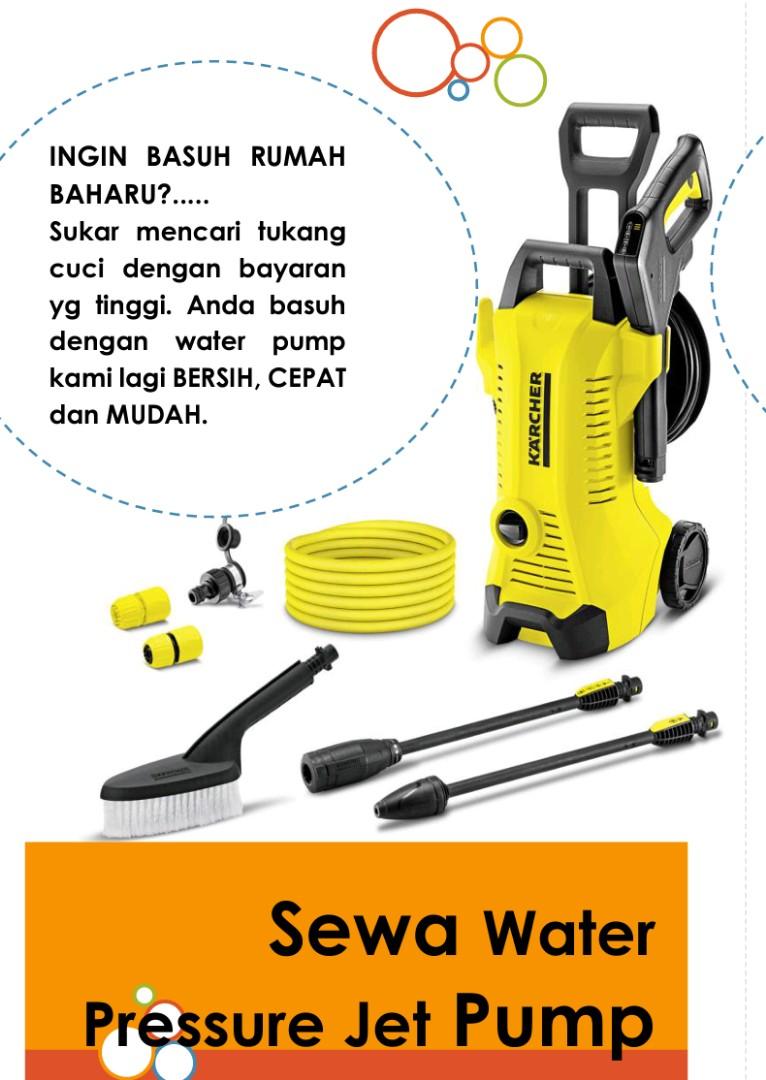 Sewa water jet pam air, Services, Others on Carousell