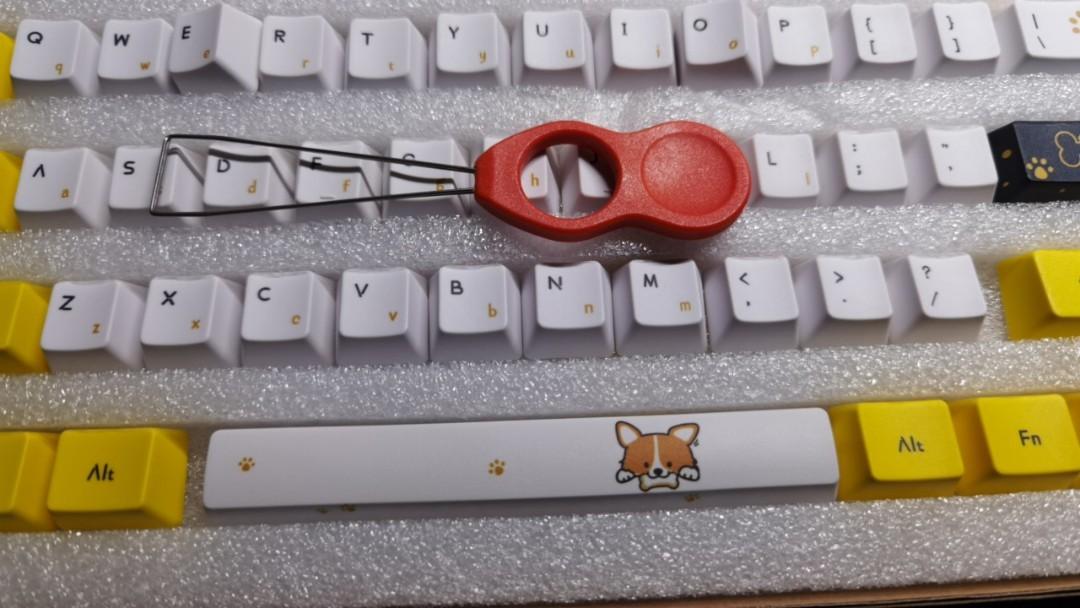 Shiba Inu theme PBT mechanical keyboard keycaps, Computers & Tech ...