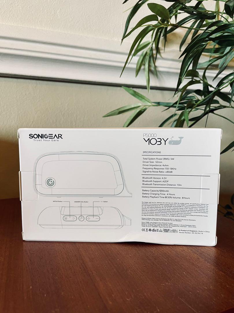 Sonicgear P5000 Moby Portable Bluetooth Speaker (BRAND NEW), Audio ...