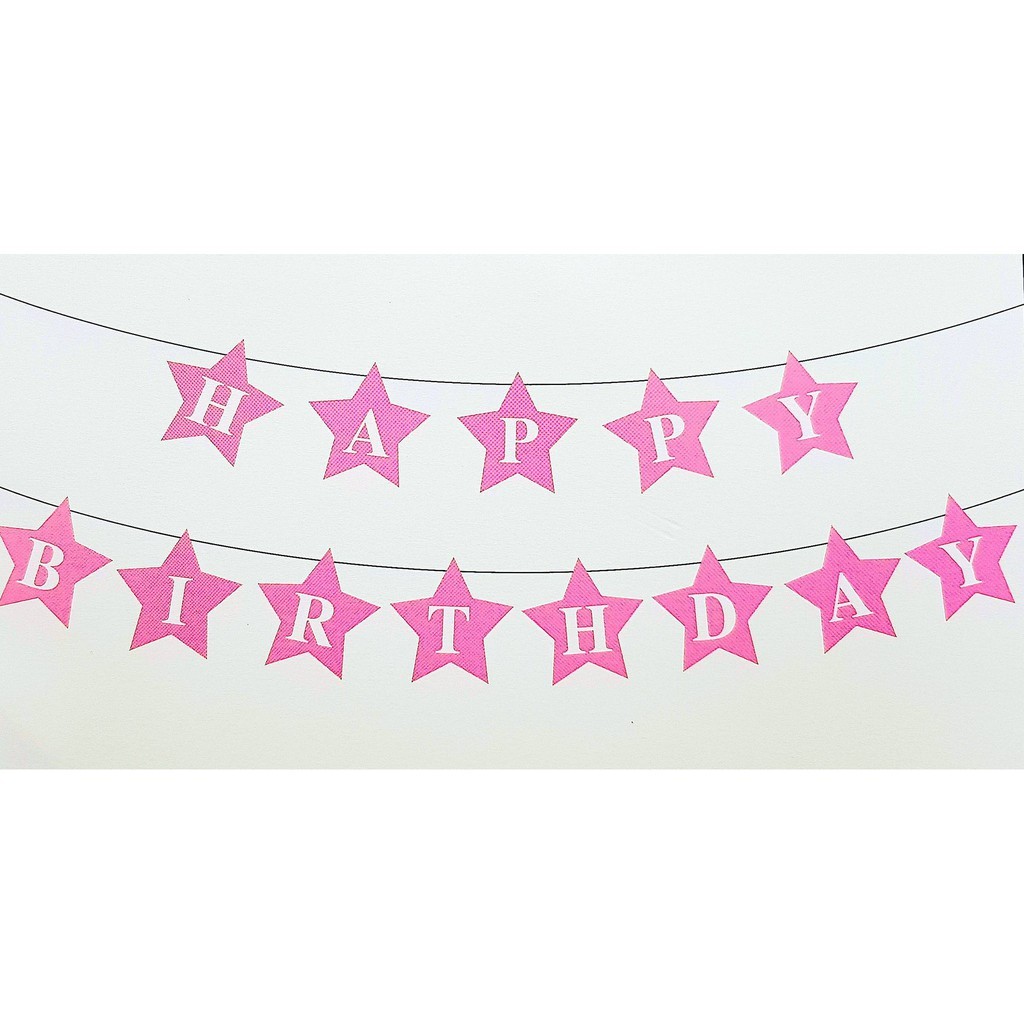 StAr DesiGn Happy Birthday Banner, Announcements on Carousell