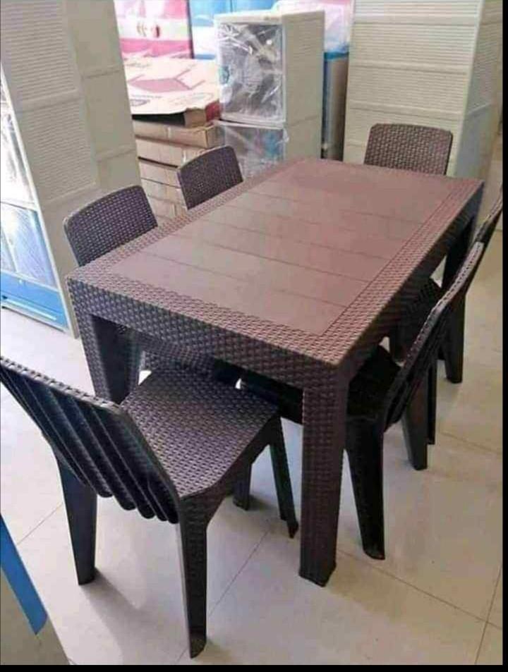 Synthetic Rattan Table, Furniture & Home Living, Furniture, Tables ...