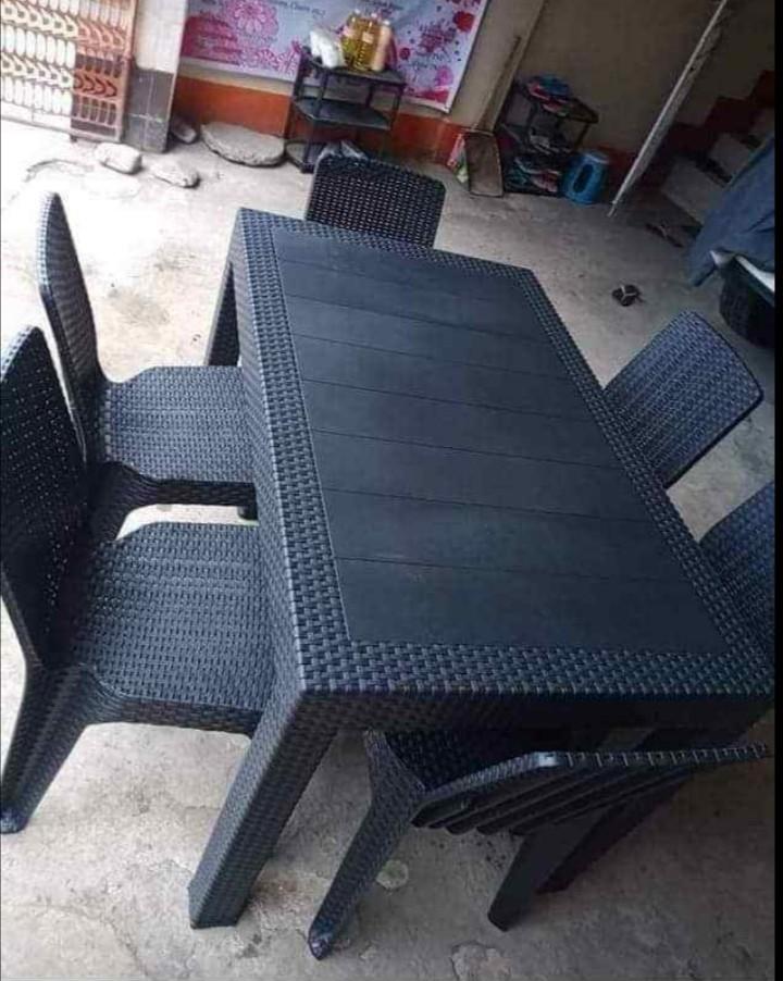 Synthetic Rattan Table, Furniture & Home Living, Furniture, Tables ...