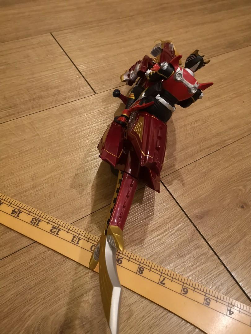 Taiyo 2002 Bandai Japan Kamen Rider RC Bike Ryuki & Dragranzer 17 inch Masked Sentai Loose with ...