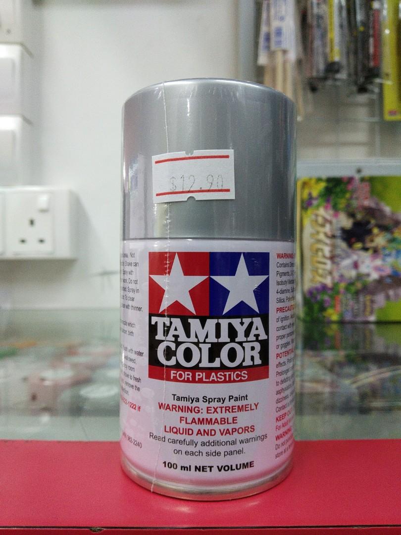 Tamiya TS-30 Silver Leaf Spray Paint For Plastic, Hobbies & Toys ...