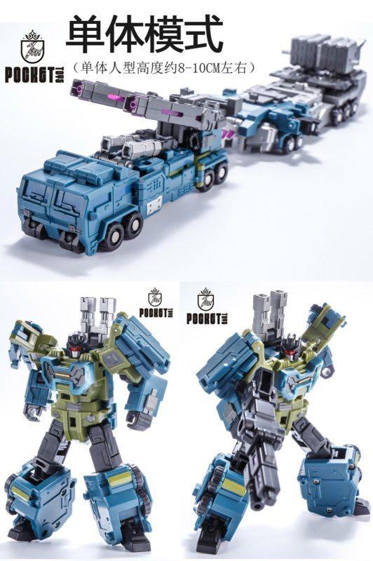 Transformers Pocket Toys - PT-05 PT05 Trans Sphere Panzer Legion 5 (aka ...
