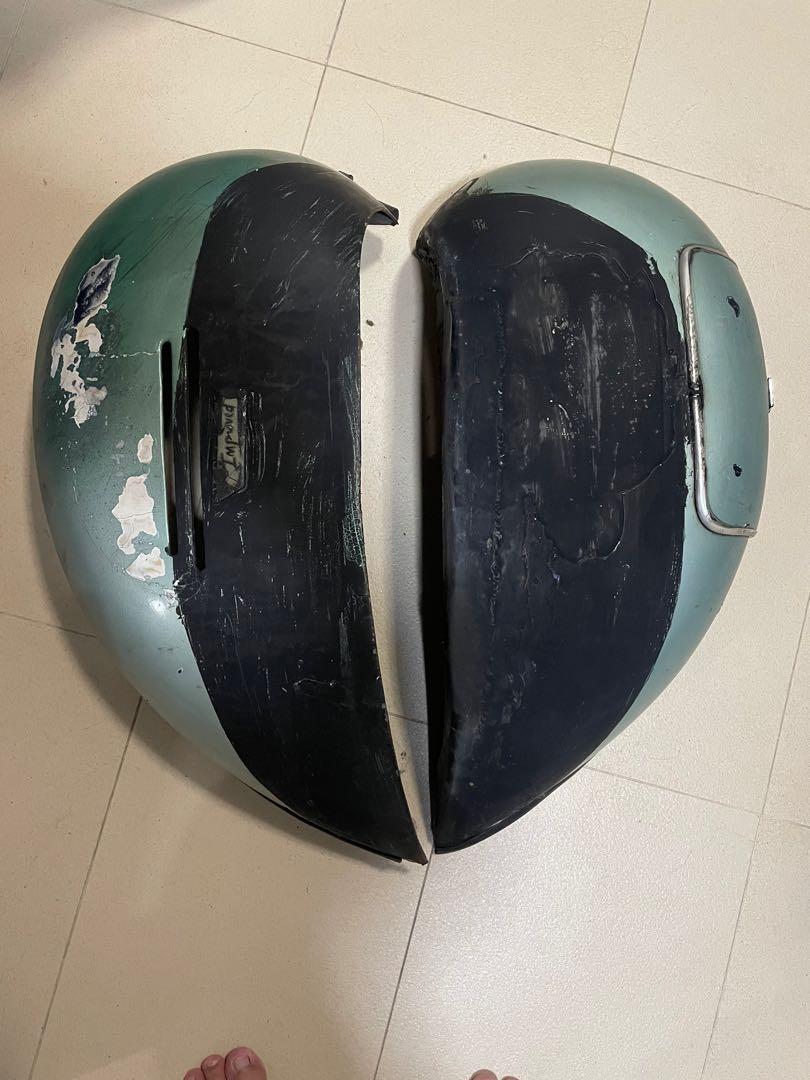 Vespa sidebox, Motorcycles, Motorcycle Accessories on Carousell
