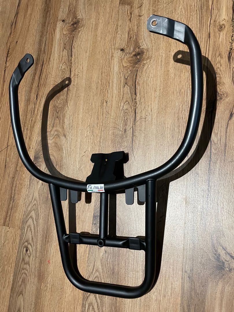 Vespa Sprint/ Primavera Fa Italia Rear Rack, Motorcycles, Motorcycle ...