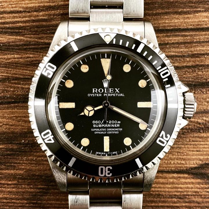 VINTAGE ROLEX SUBMARINER REF.5512 “UNPOLISHED MK II DIAL”, 名牌, 手錶 ...