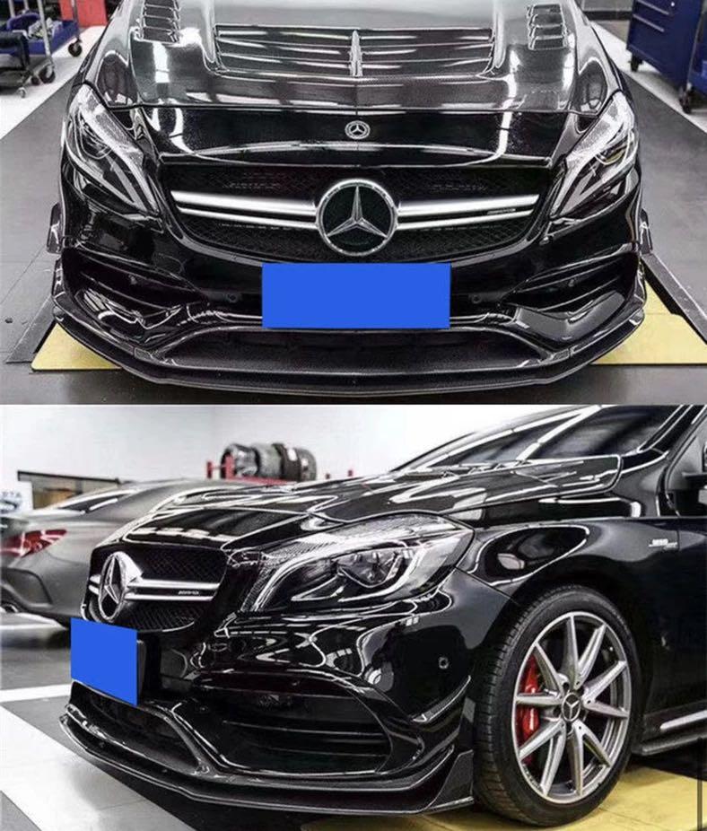 W176 FULL BODYKIT FRONT BUMPER LIP SIDE SKIRT REAR DIFFUSER SPOILER ...