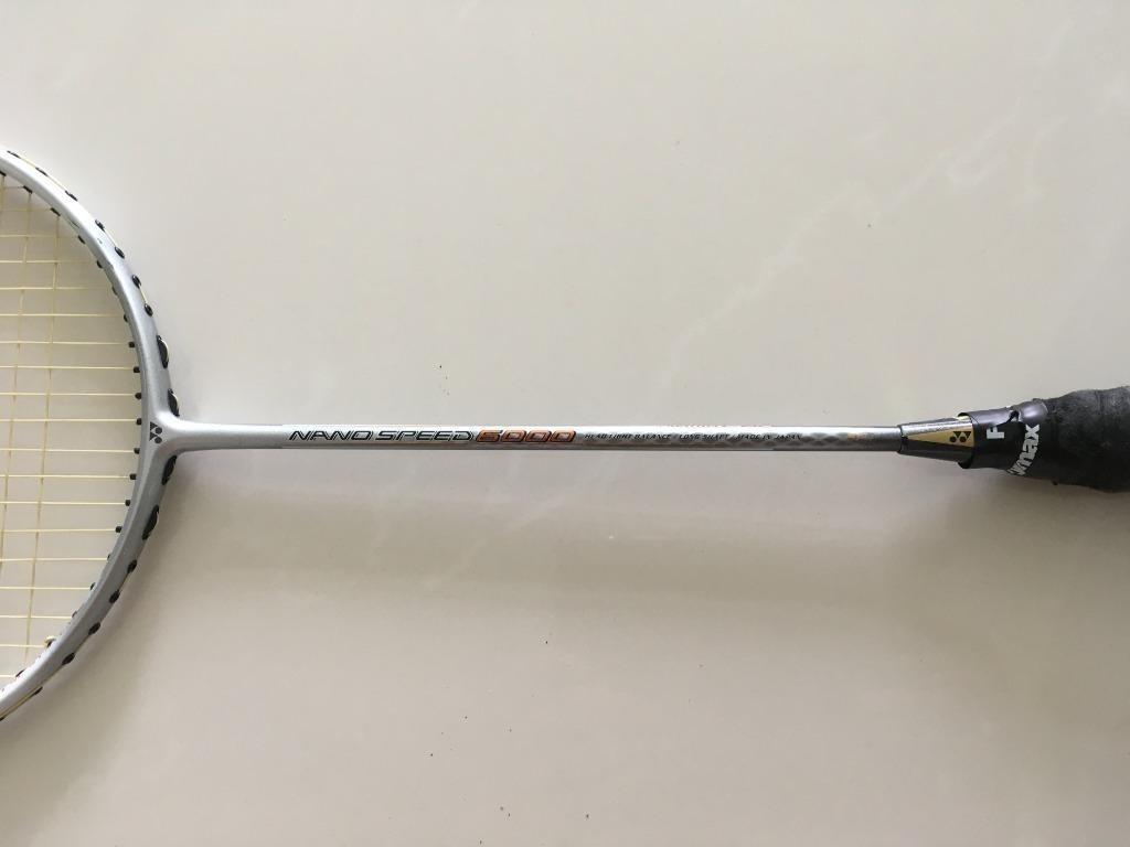 YONEX Nanospeed 6000 - Badminton Racket, Sports Equipment, Sports ...