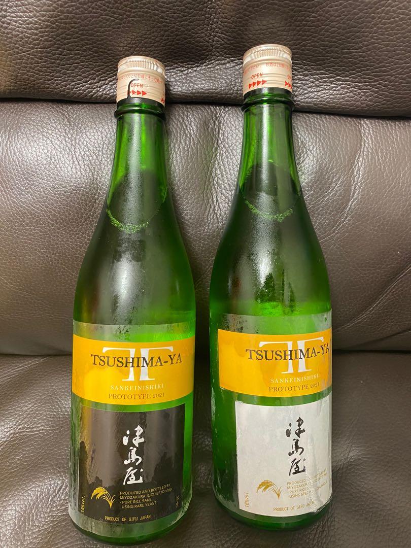 津島屋 Prototype S 黑/白・生酒純米吟釀, 嘢食 & 嘢飲, 酒精飲料 - Carousell