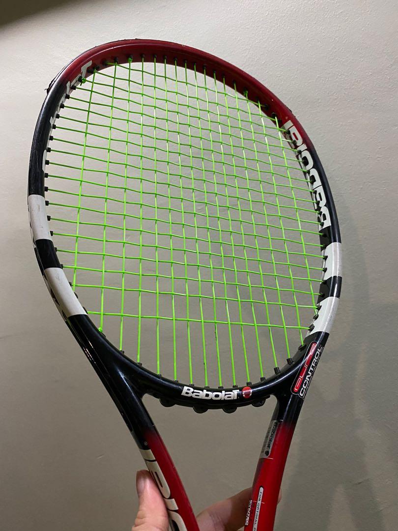 Babolat pure control tennis racquet, Sports Equipment, Sports & Games ...
