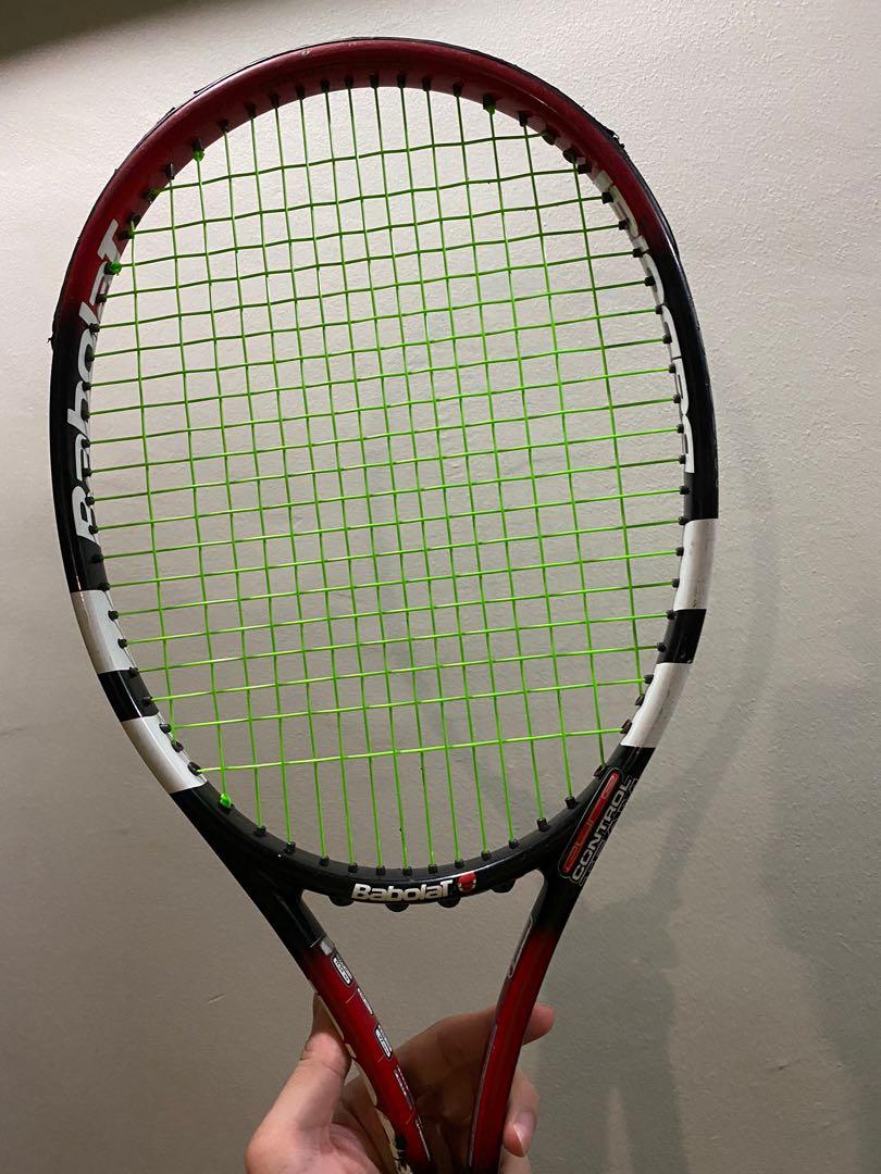 Babolat pure control tennis racquet, Sports Equipment, Sports & Games ...