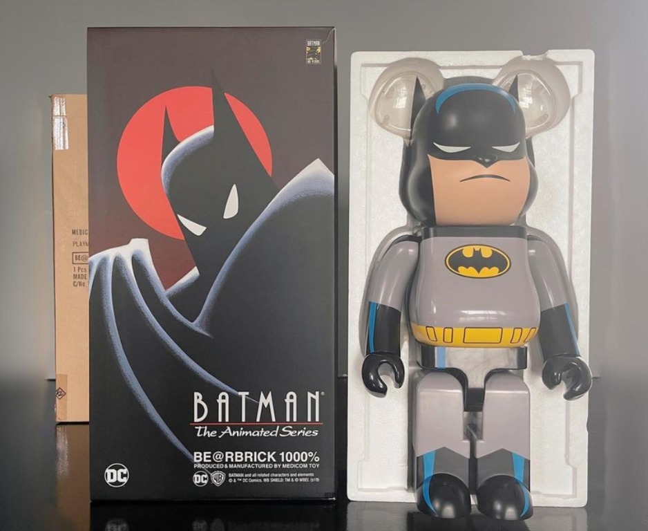 Bearbrick Batman Animated 1000%, Hobbies & Toys, Toys & Games on Carousell