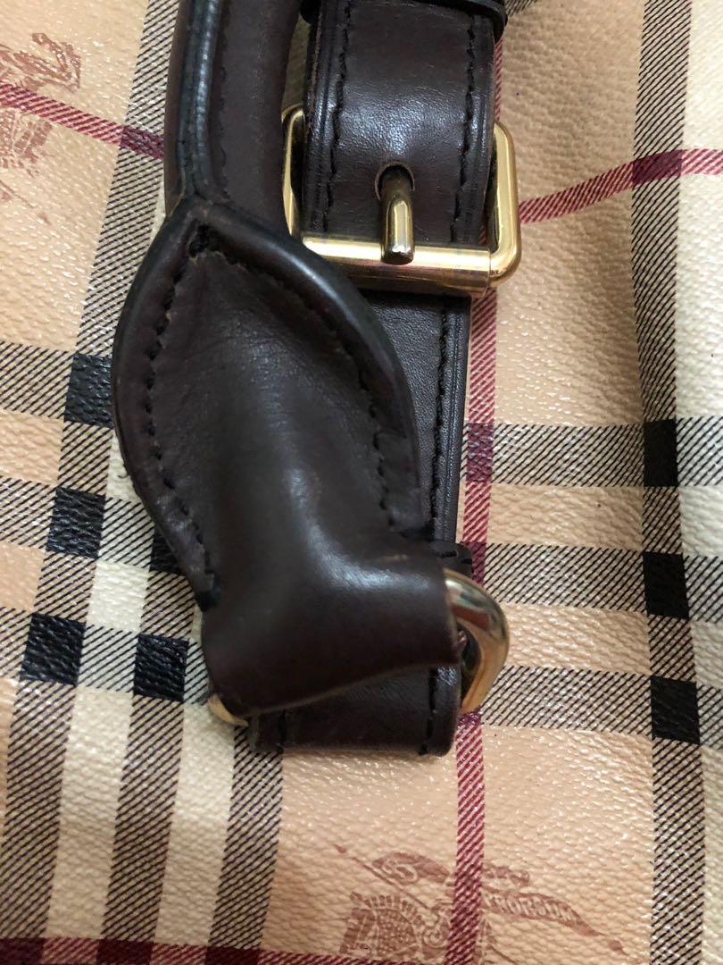 Burberry Northfield Check 2Way Bag, Luxury, Bags & Wallets on Carousell