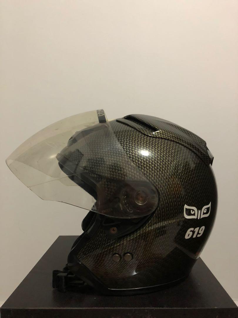 Carbon Fiber Sumo Helmet, Motorcycles, Motorcycle Apparel on Carousell