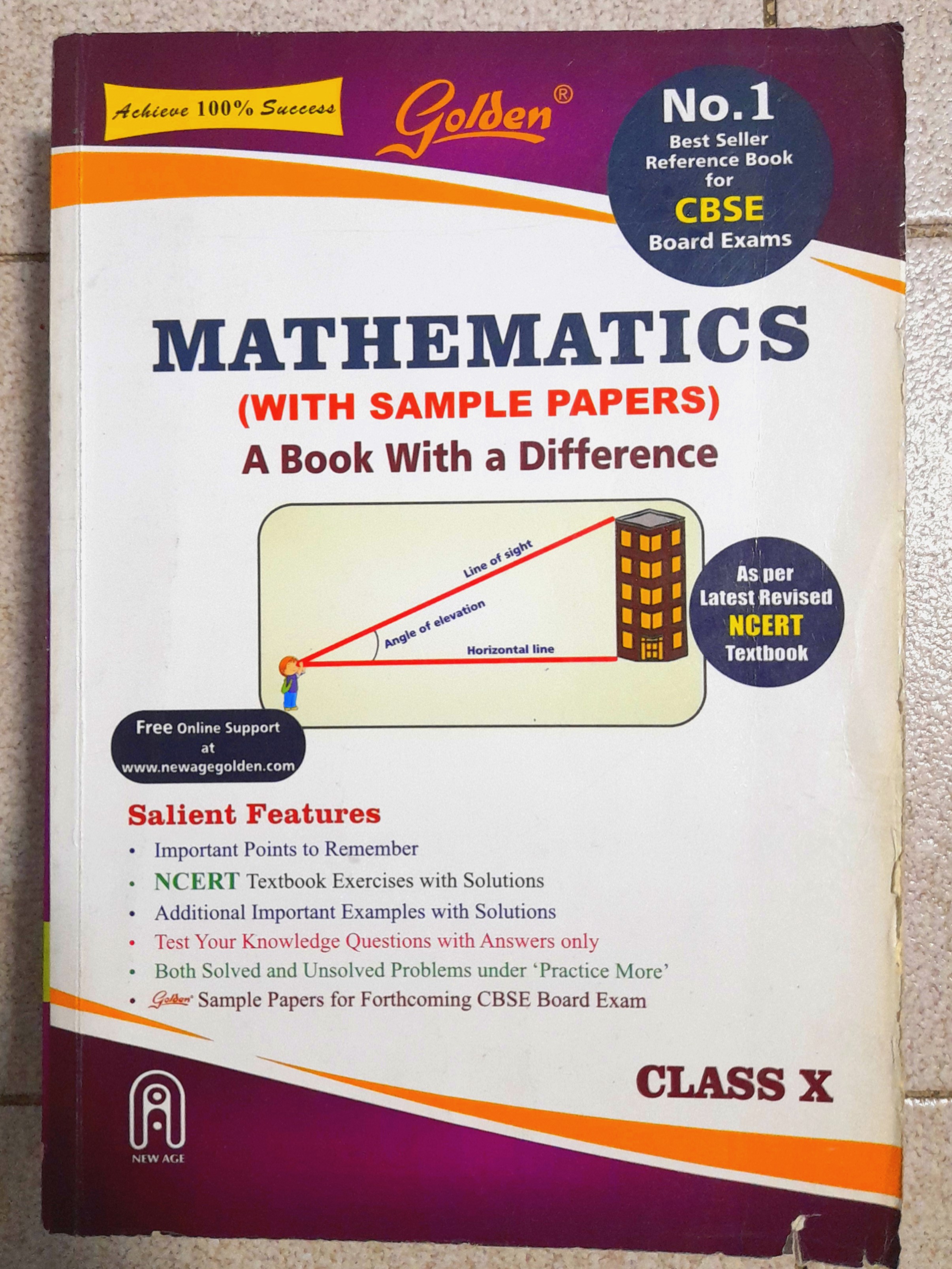 CBSE Class 10 Mathematics guide, Hobbies & Toys, Books & Magazines ...