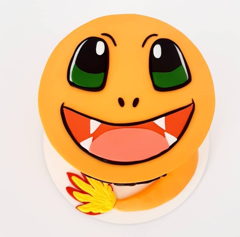 Charmander Cake, Food & Drinks, Homemade Bakes on Carousell