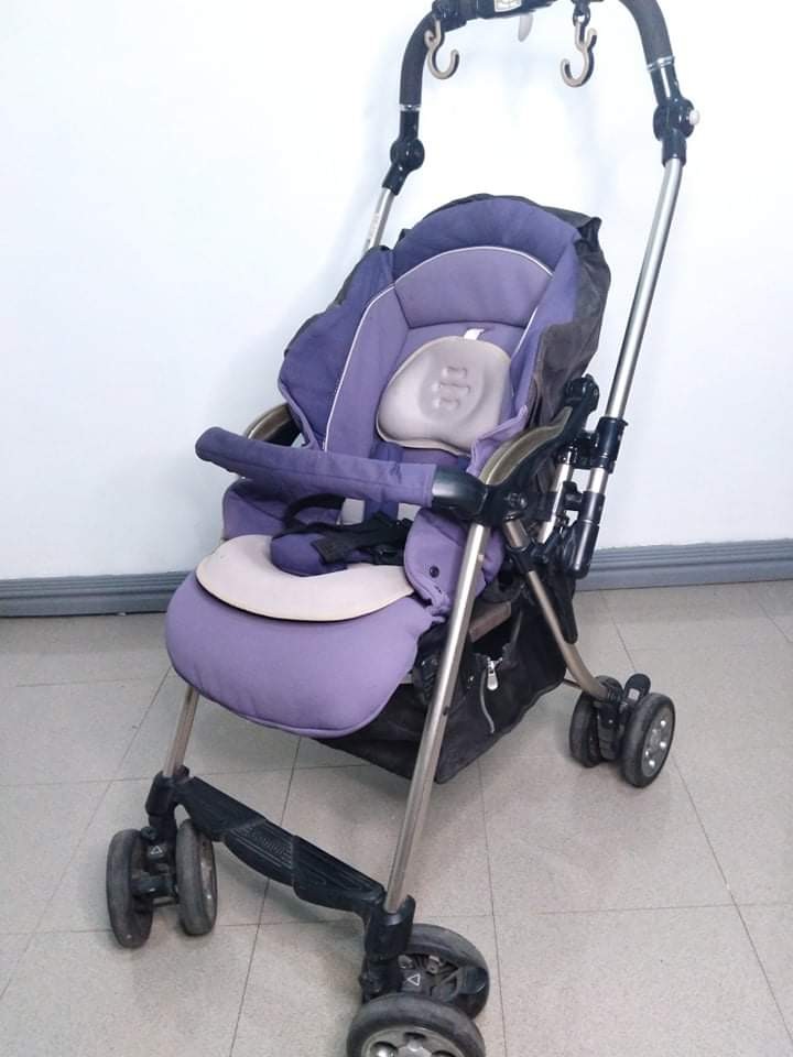 COMBI Reversible/Reclinable Stroller, Babies & Kids, Going Out ...