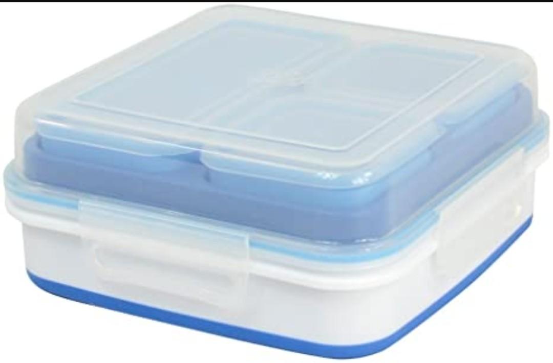 COOL GEAR EZ FREEZE EXPANDABLE (2x larger) BENTO BOX / tupperware ...