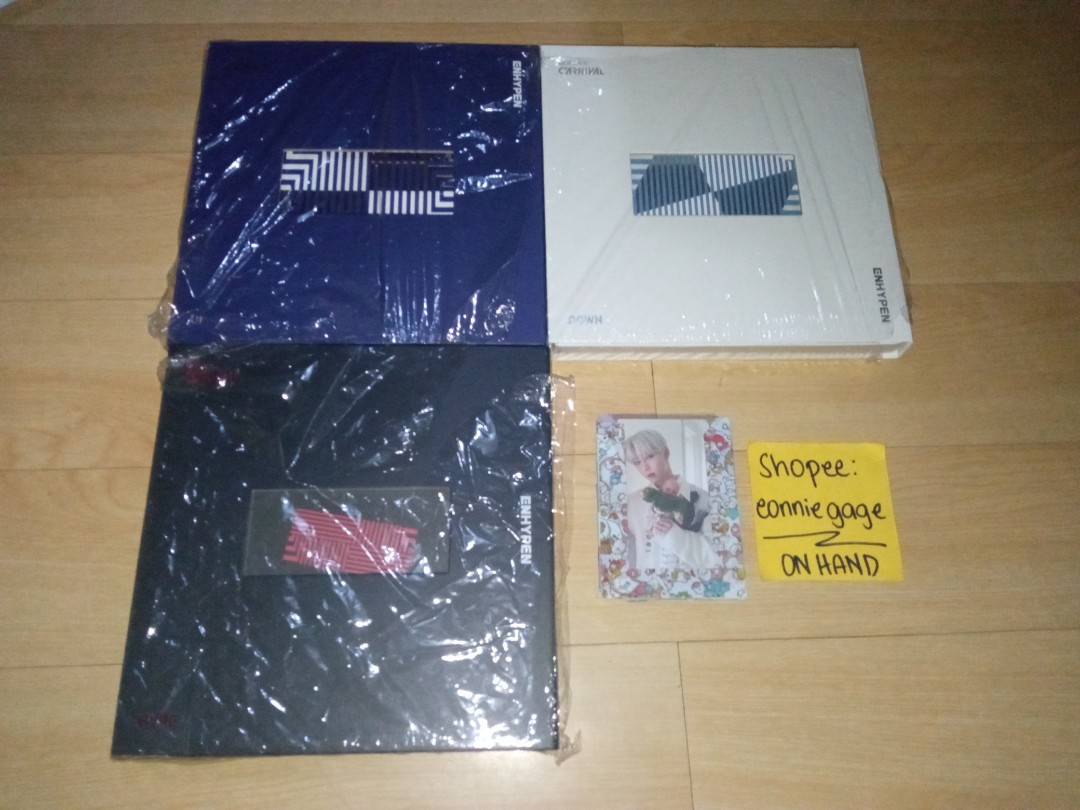 ENHYPEN Border: Carnival Album (UP, DOWN, HYPE) with Sunoo Doll ...