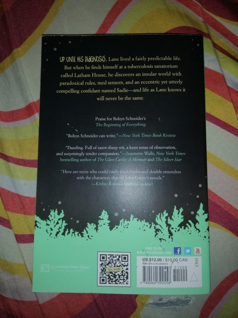 Extraordinary Means by Robyn Schneider, Hobbies & Toys, Books ...