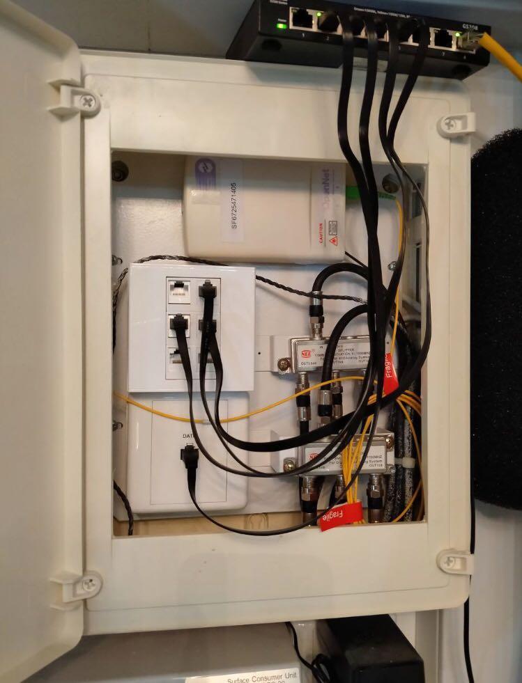 Residential Home Network Solutions HDB BTO / DBSS / EC / Condo Phone Point / Phone Port To Data ...