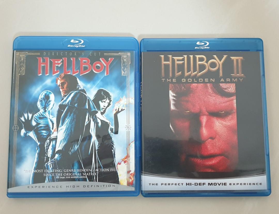 Hellboy Blu-ray Disc Part 1 & 2, Hobbies & Toys, Music & Media, CDs ...