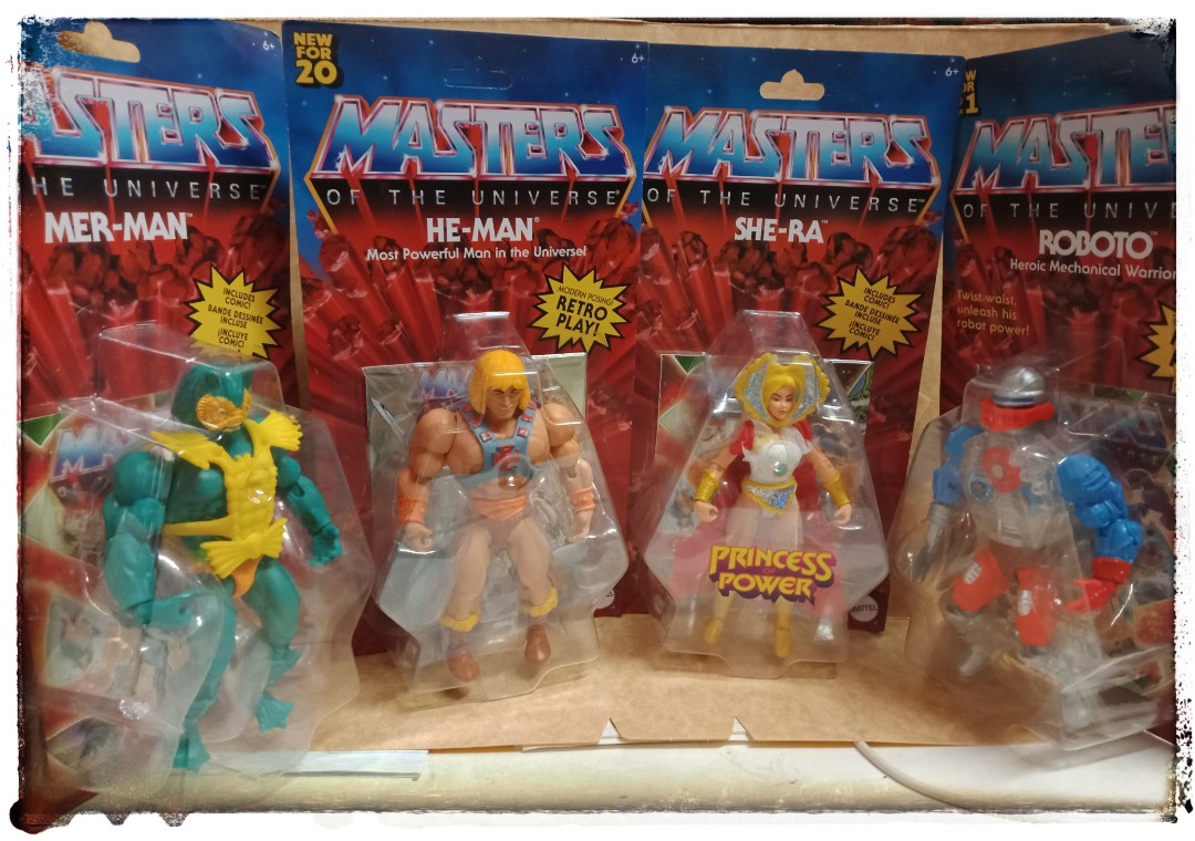 Heman, She-ra, Mer-Man and Roboto, Hobbies & Toys, Toys & Games on ...