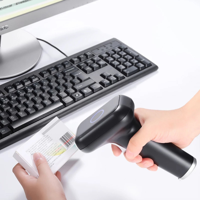 High Speed Auto Scan QR/1D/2D Barcode Scanner For Supermarket Store POS ...