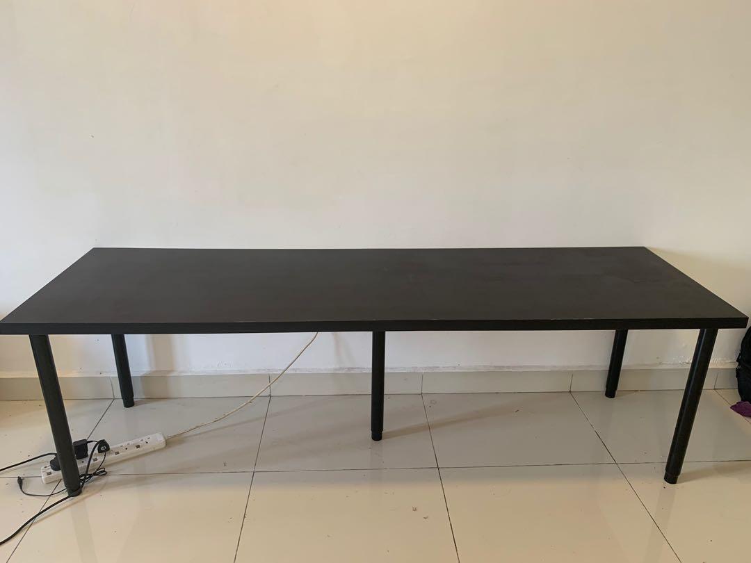 Ikea Lagkapten Table Installation (200x60 Brown), 59% OFF