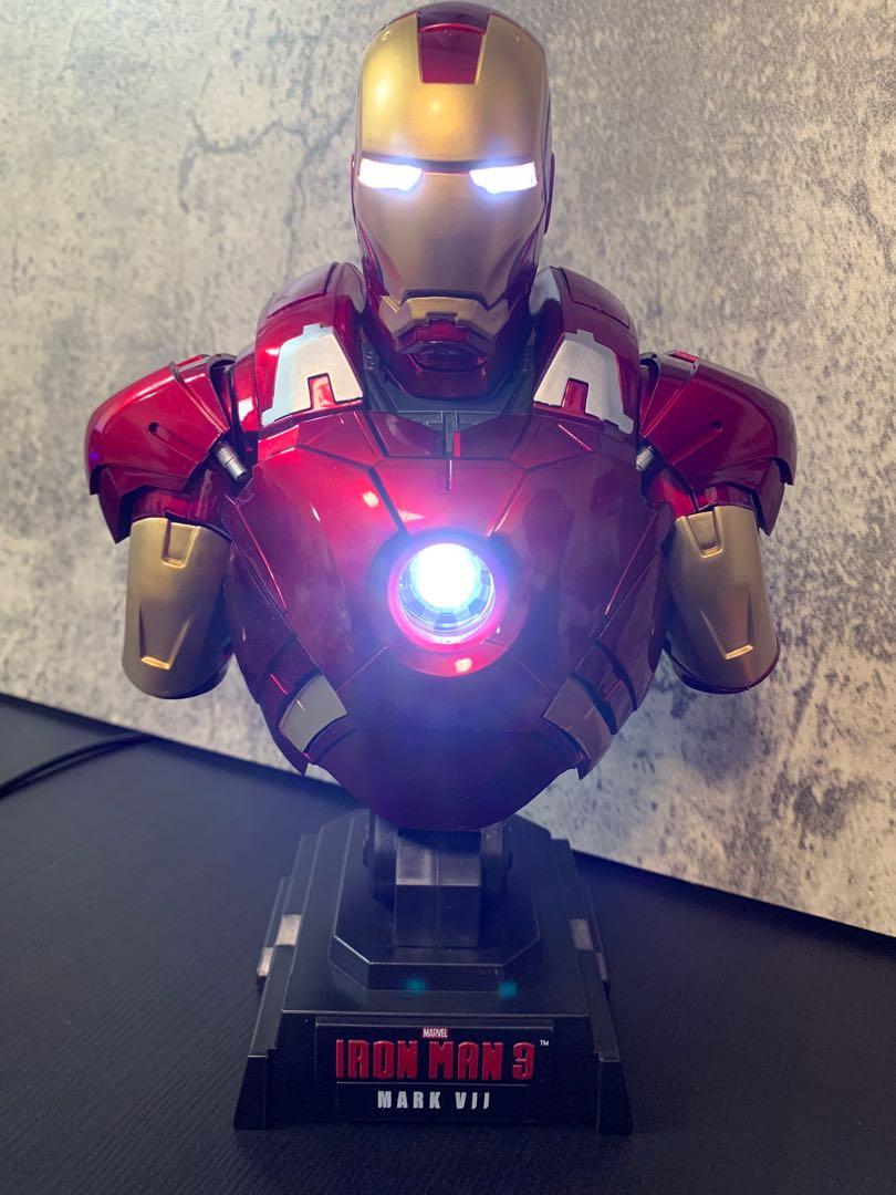 藍牙喇叭 USB ironman bust 半胸像 發聲音效搖控 USB Mark VLL IRONMAN 3 mark 7 鐵甲奇俠 ...