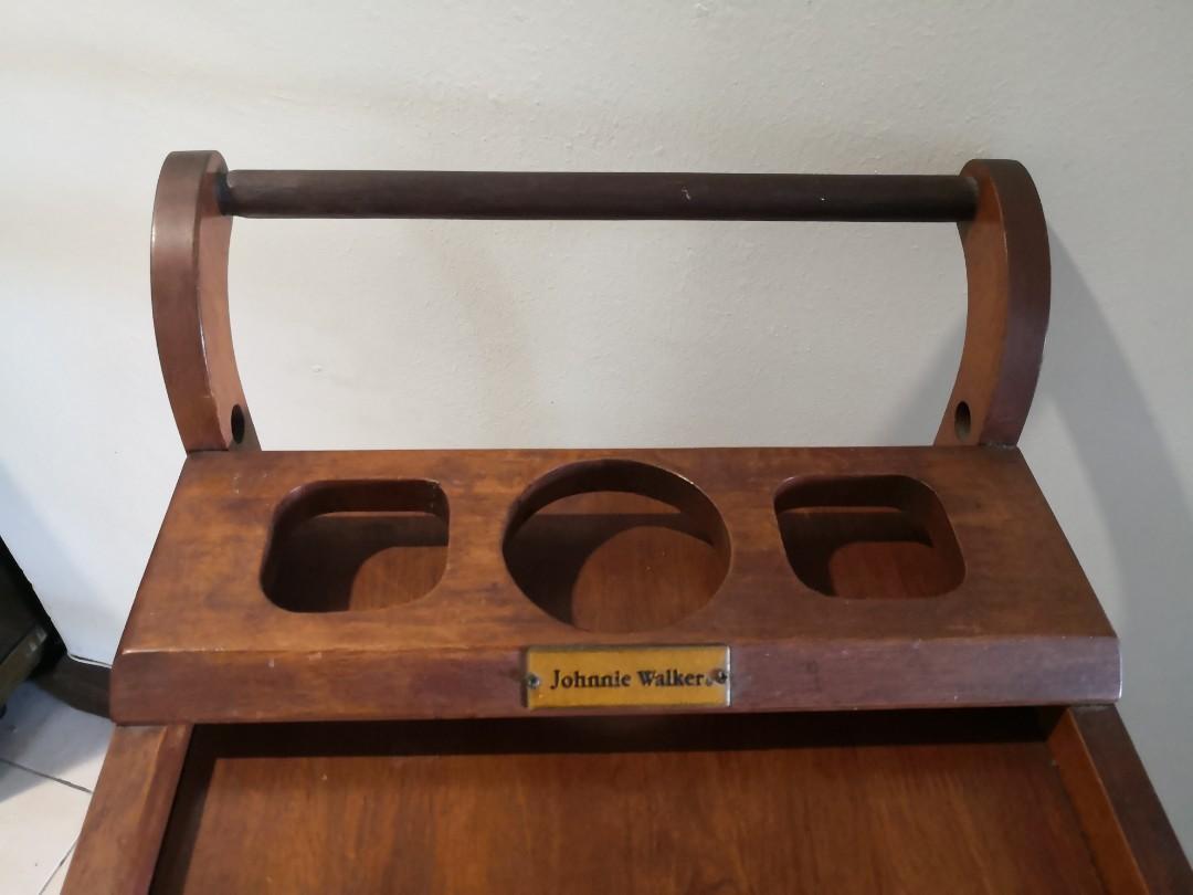 Johnnie Walker Wine Bar Trolley, Furniture & Home Living, Home Decor ...