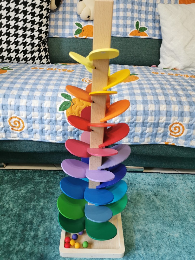 Large Marble tree Music tree Christmas tree Montessori Education Wooden ...