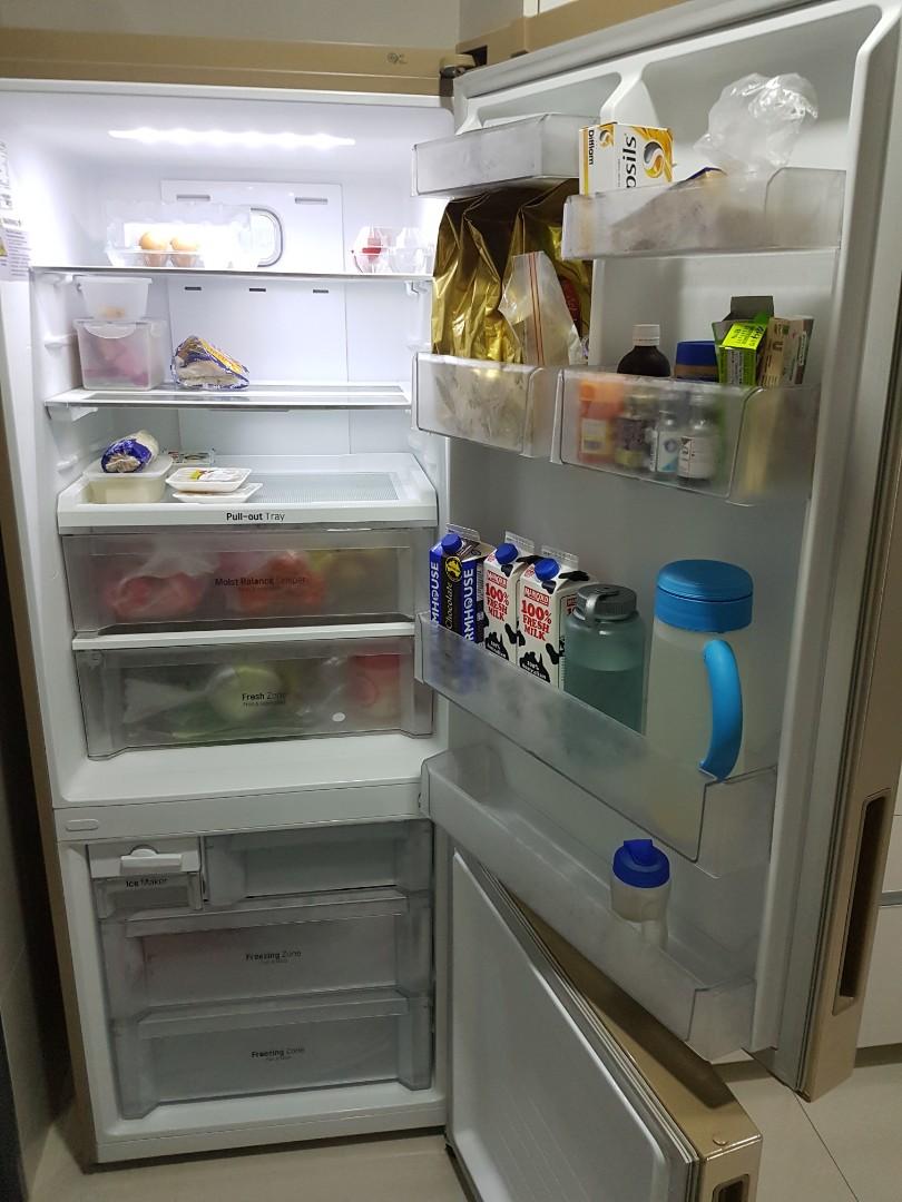 LG Refrigerator GBB4451GV Gold, TV & Home Appliances, Kitchen ...