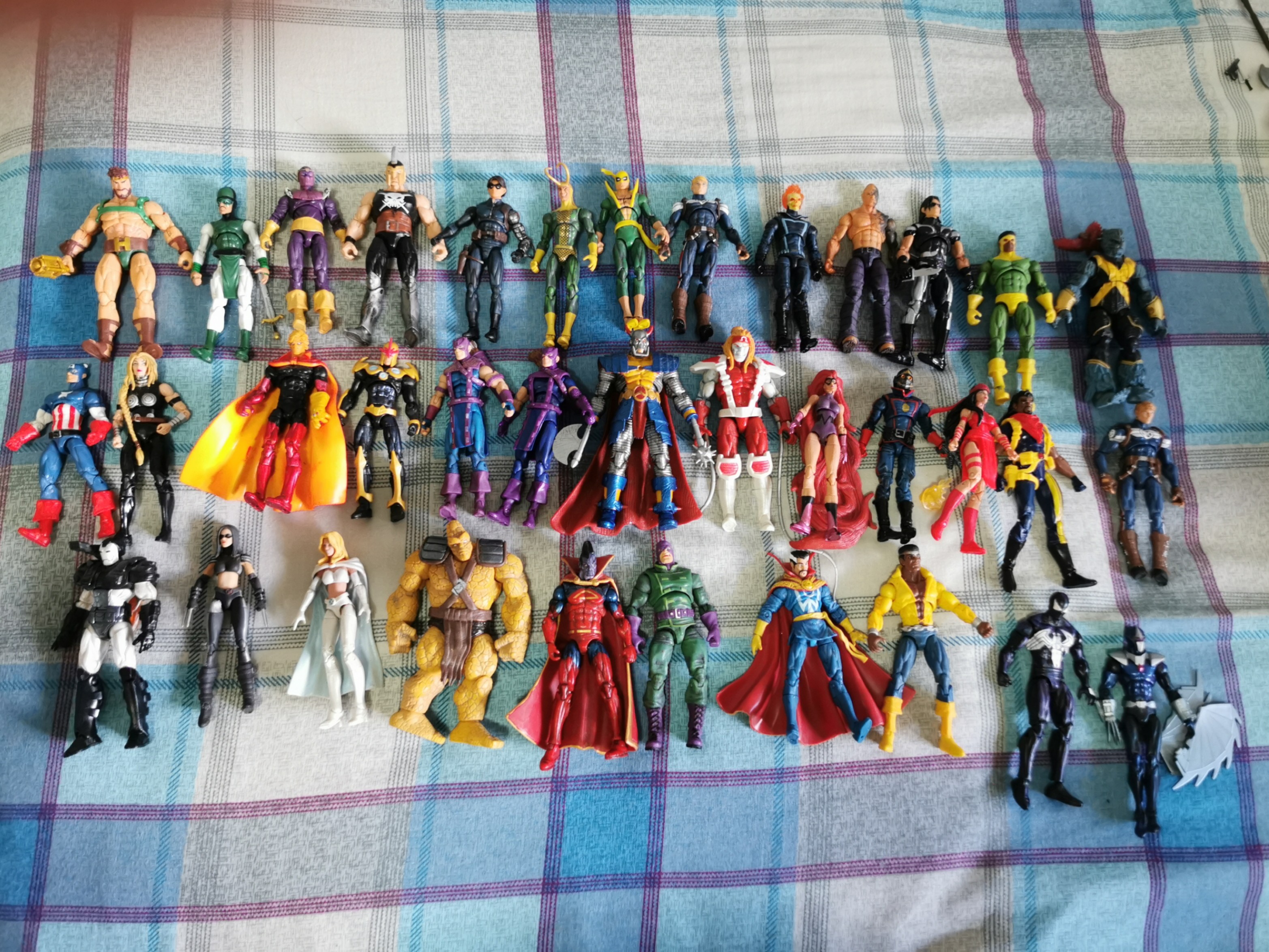 Marvel Universe Infinite Series (not legends) war machine emma frost ...