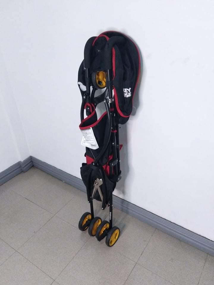SMART ANGEL Mickey Mouse Lightweight Stroller, Babies & Kids, Going Out ...