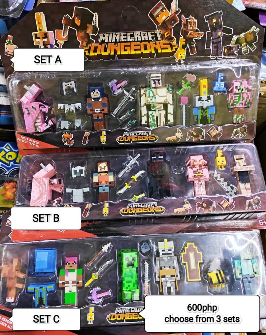 MINECRAFT TOYS, Hobbies & Toys, Toys & Games on Carousell