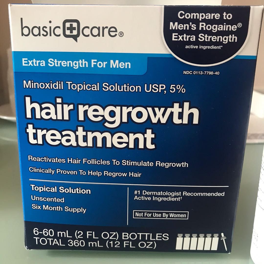 Minoxidil liquid 5% ,x5 bottles/60ml, Beauty & Personal Care, Hair on ...