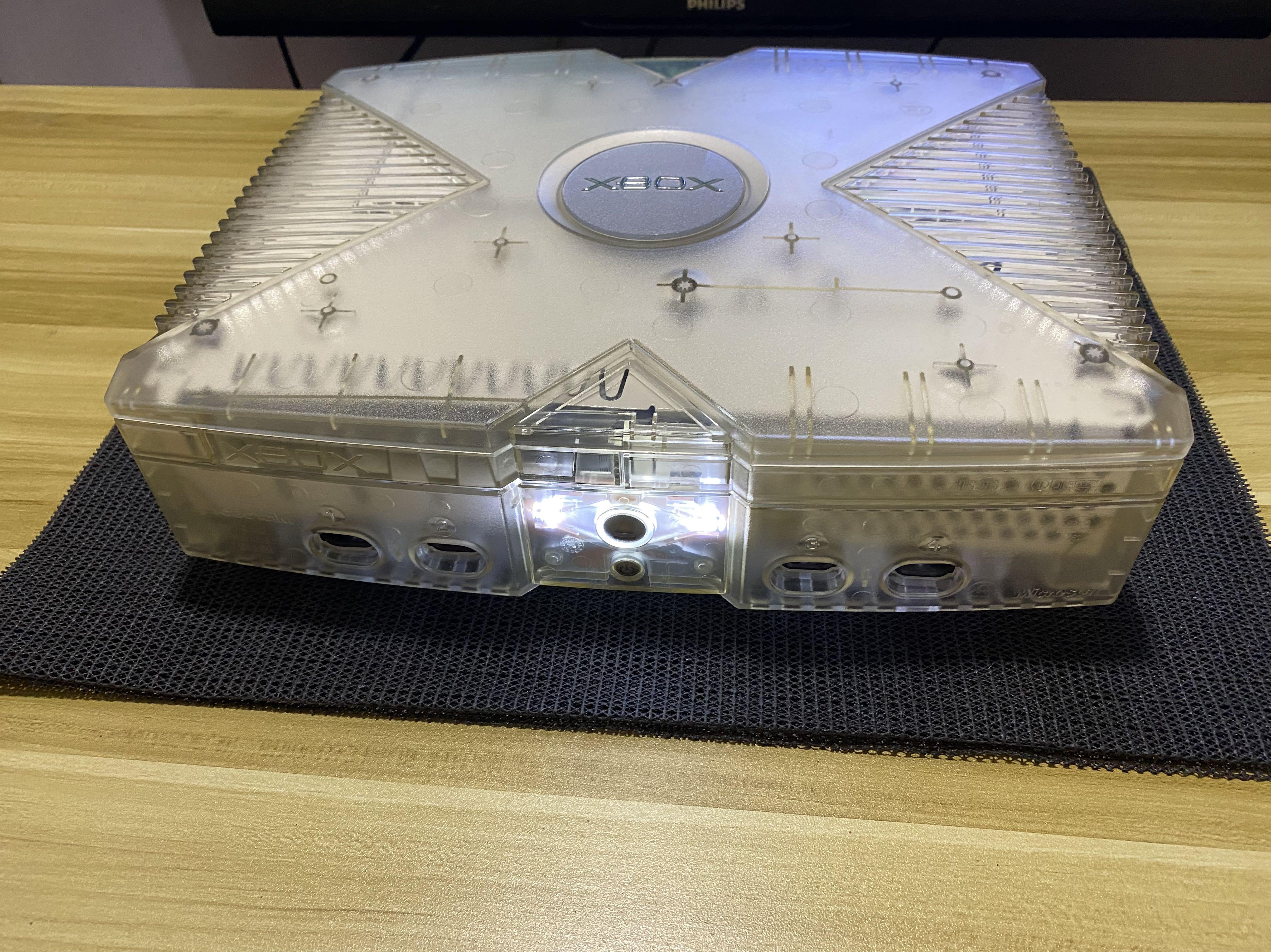 [MODDED] 2TB Limited Edition Crystal Original Xbox |FULLY LOADED ...