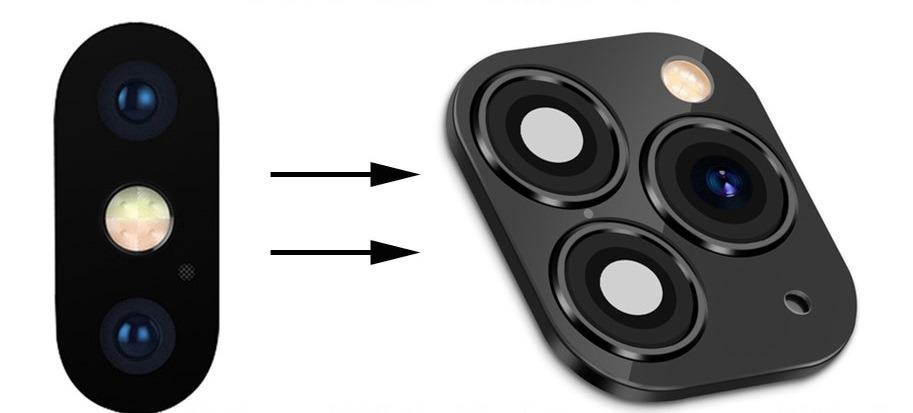 Modified Camera Lens Seconds Change Cover for iPhone X/XS/XS MAX/ XR ...