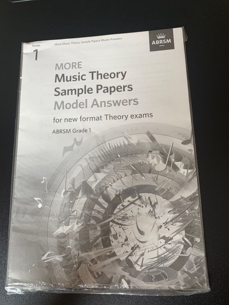 New- ABRSM grade 1 music theory model answer, Hobbies & Toys, Music ...