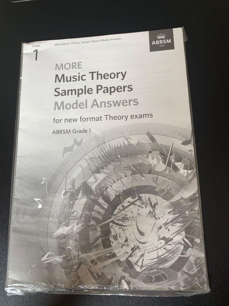 New- ABRSM grade 1 music theory model answer, Hobbies & Toys, Music ...