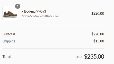 New Balance x Bodega 990v3, Men's Fashion, Footwear, Sneakers on Carousell