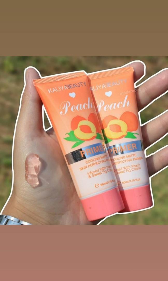 Peach primer, Beauty & Personal Care, Face, Makeup on Carousell